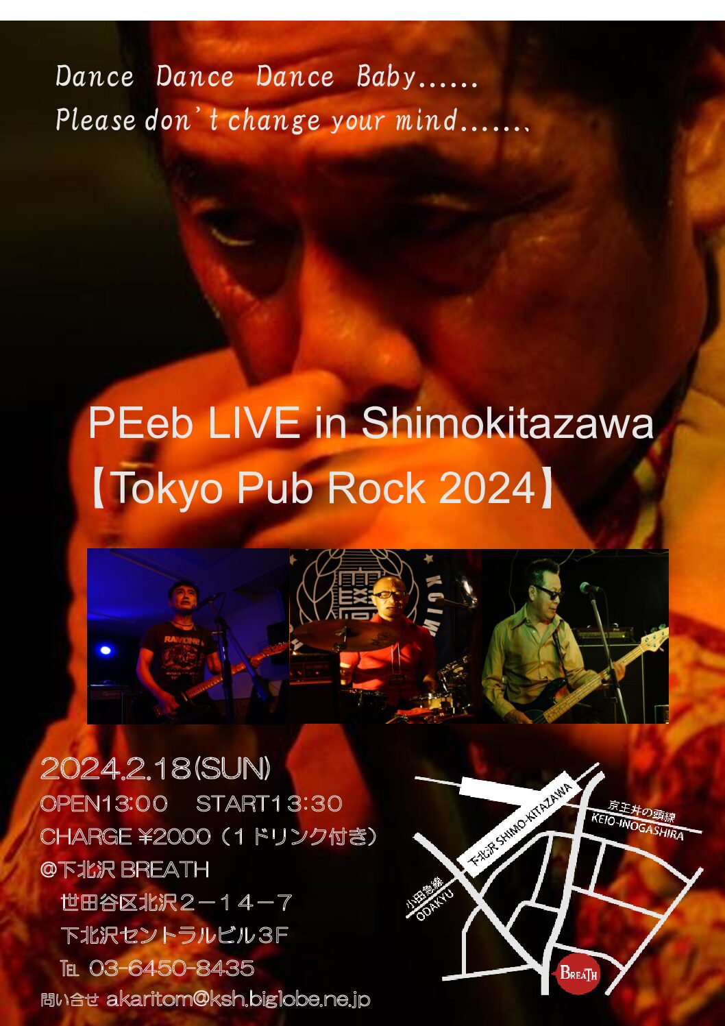☀️ 昼 ☀️ peebの逆襲 | 下北沢BREATH（ブレス）ビートルズ専門 Live & BAR